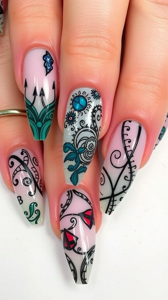 5 Stunning Colored Acrylic Nail Designs to Try This Season