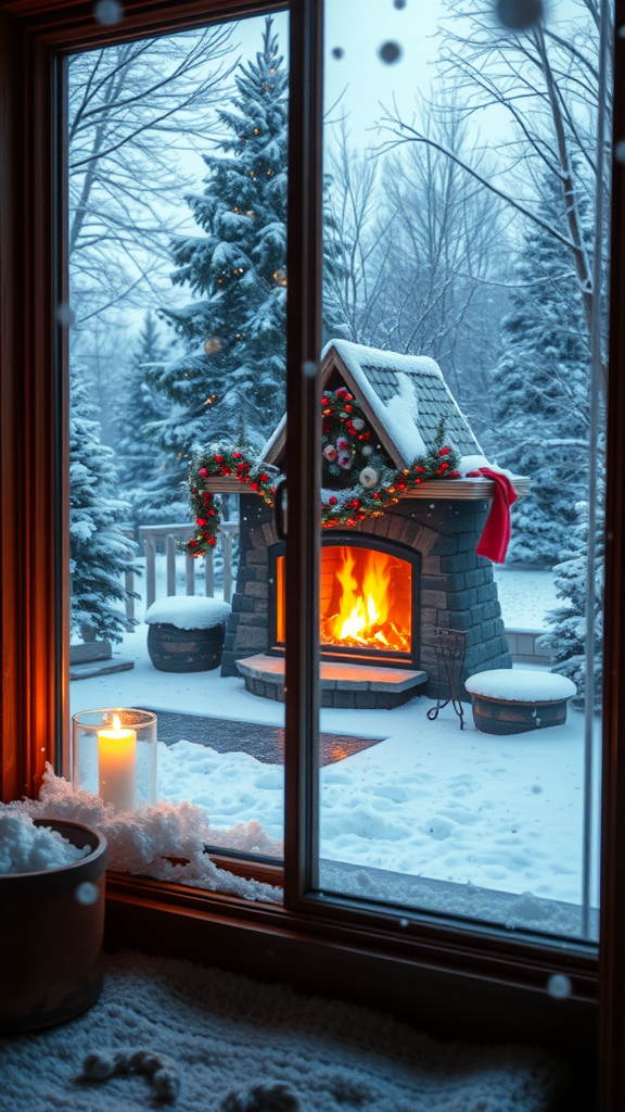 5 Cozy Christmas Fireplace Decor Ideas