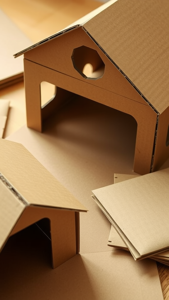 5 Creative Cardboard Playhouse Ideas for Kids