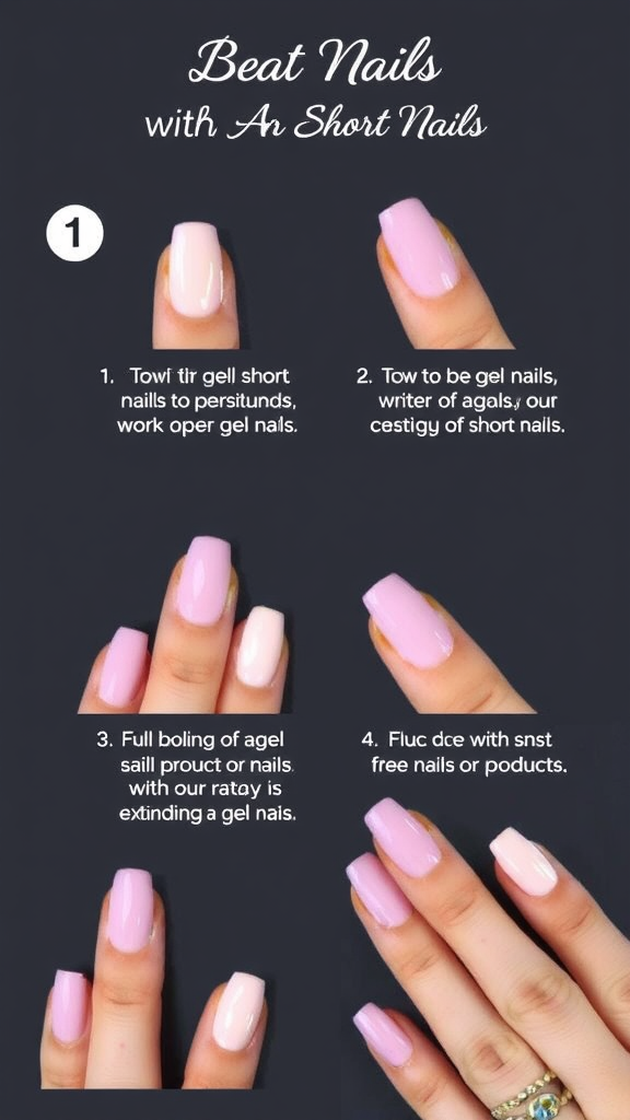 5 Stunning Gel Nail Ideas for Short Nails