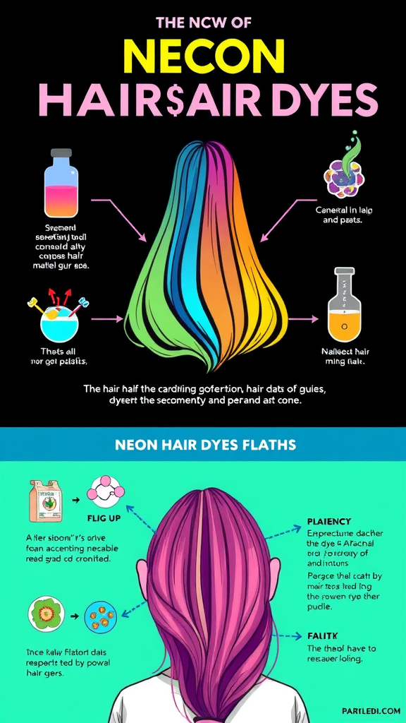5 Eye-Catching Neon Hair Colors to Try This Season
