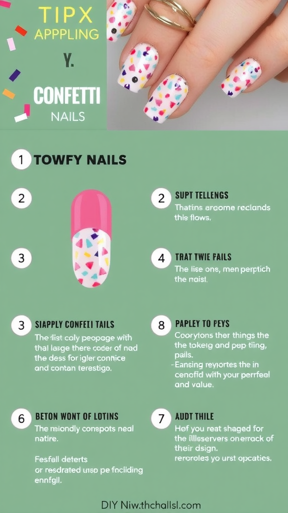 5 Stunning Confetti Nail Designs to Try This Season