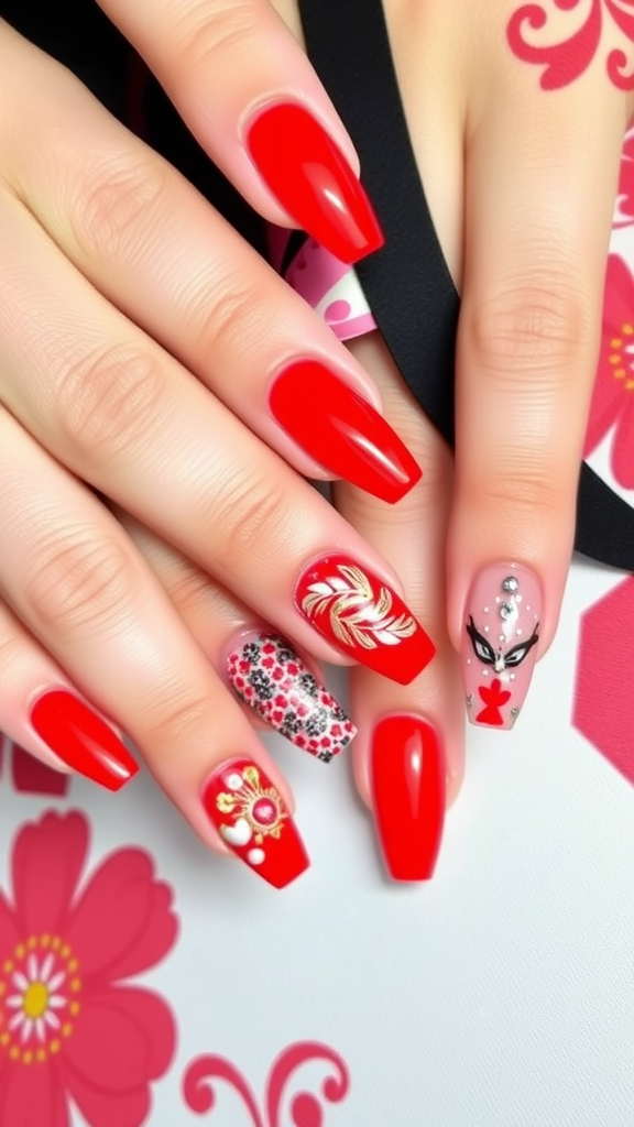 5 Stunning Red Nail Ideas for Natural Nails