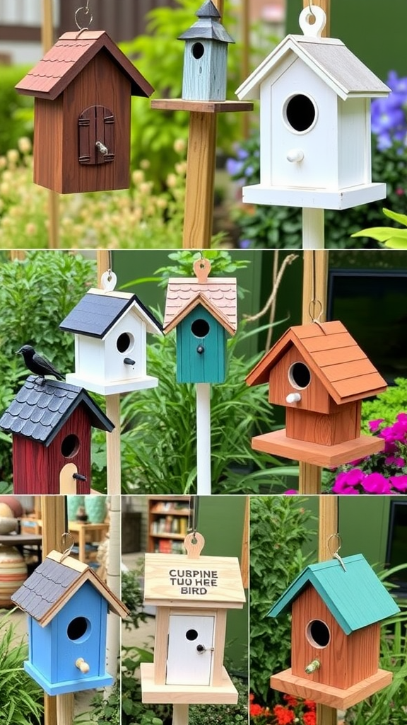 5 Creative Birdhouse Designs to Inspire Your Garden