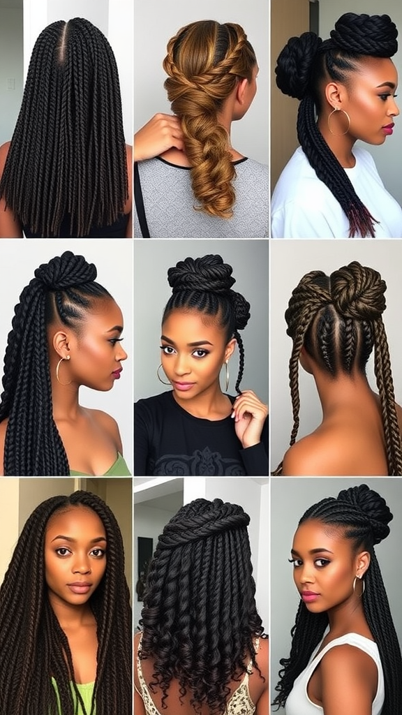 5 Stunning Hairstyles for Long Natural Hair