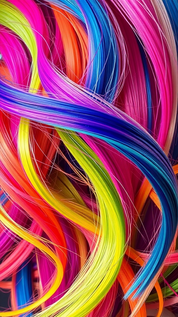 5 Eye-Catching Neon Hair Colors to Try This Season