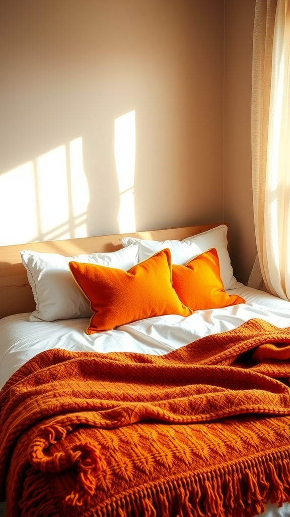 5 Stunning Orange Bedroom Decor Ideas