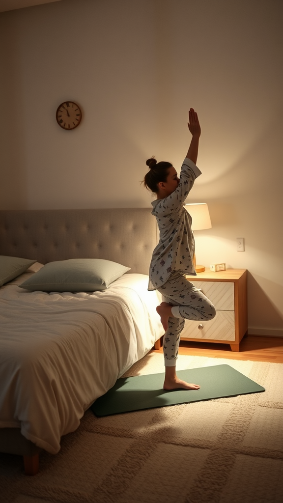 5 Essential Bedroom Yoga Poses for Relaxation and Better Sleep