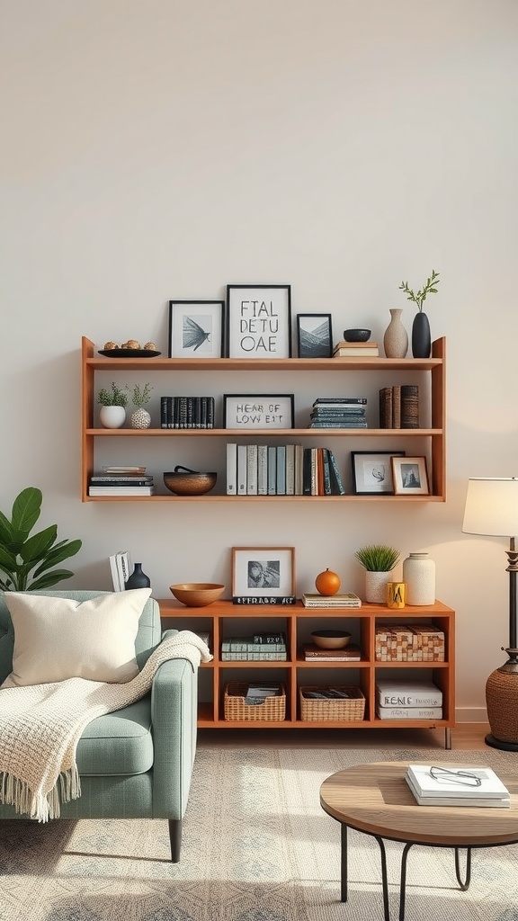 10 Ways To Style Living Room Shelves without Overthinking it
