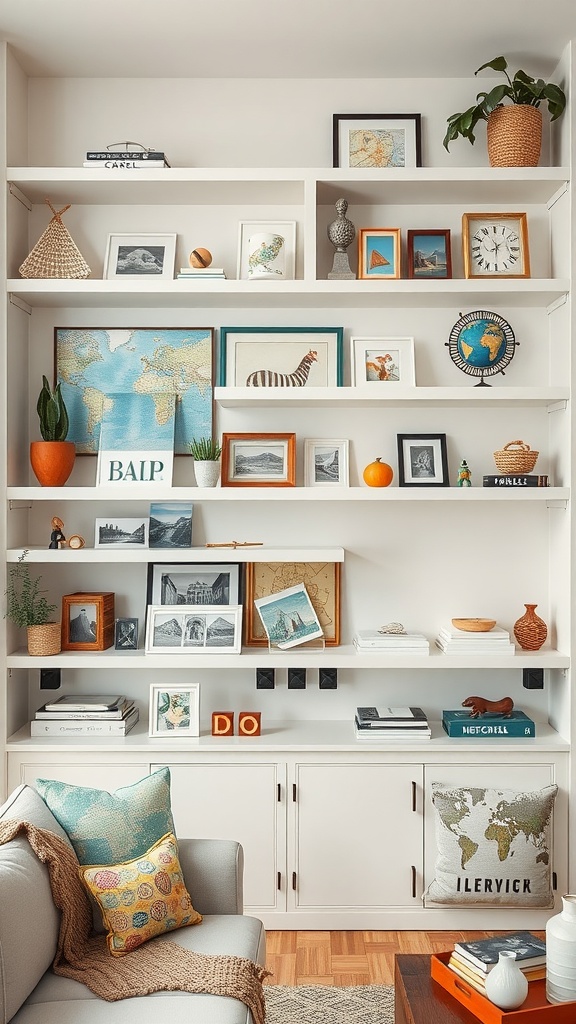 10 Ways To Style Living Room Shelves without Overthinking it