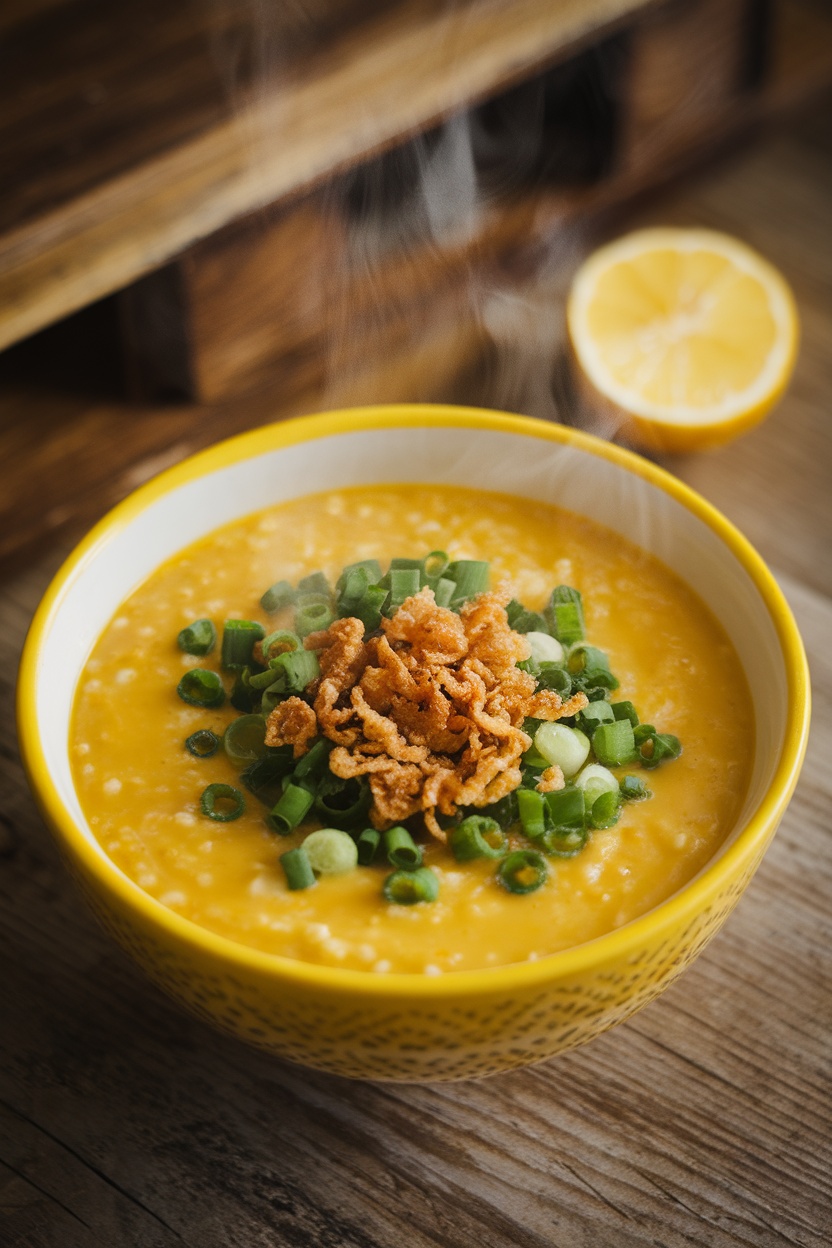 Comforting Lugaw Dilaw (Filipino Rice Porridge) Recipe | mytourguide.ph