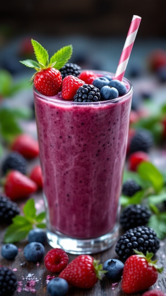 20 Delicious Berry Smoothie Recipes to Try Today - Smoothie Madness