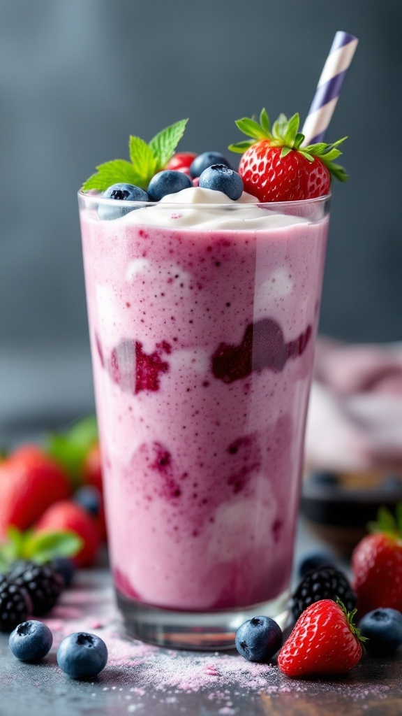 20 Delicious Berry Smoothie Recipes to Try Today - Smoothie Madness