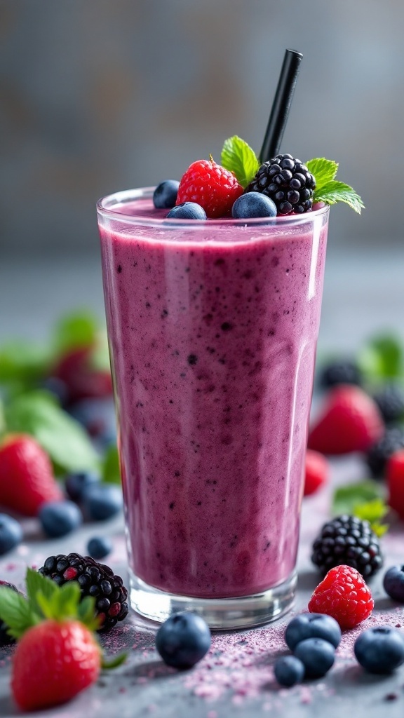 20 Delicious Berry Smoothie Recipes to Try Today - Smoothie Madness