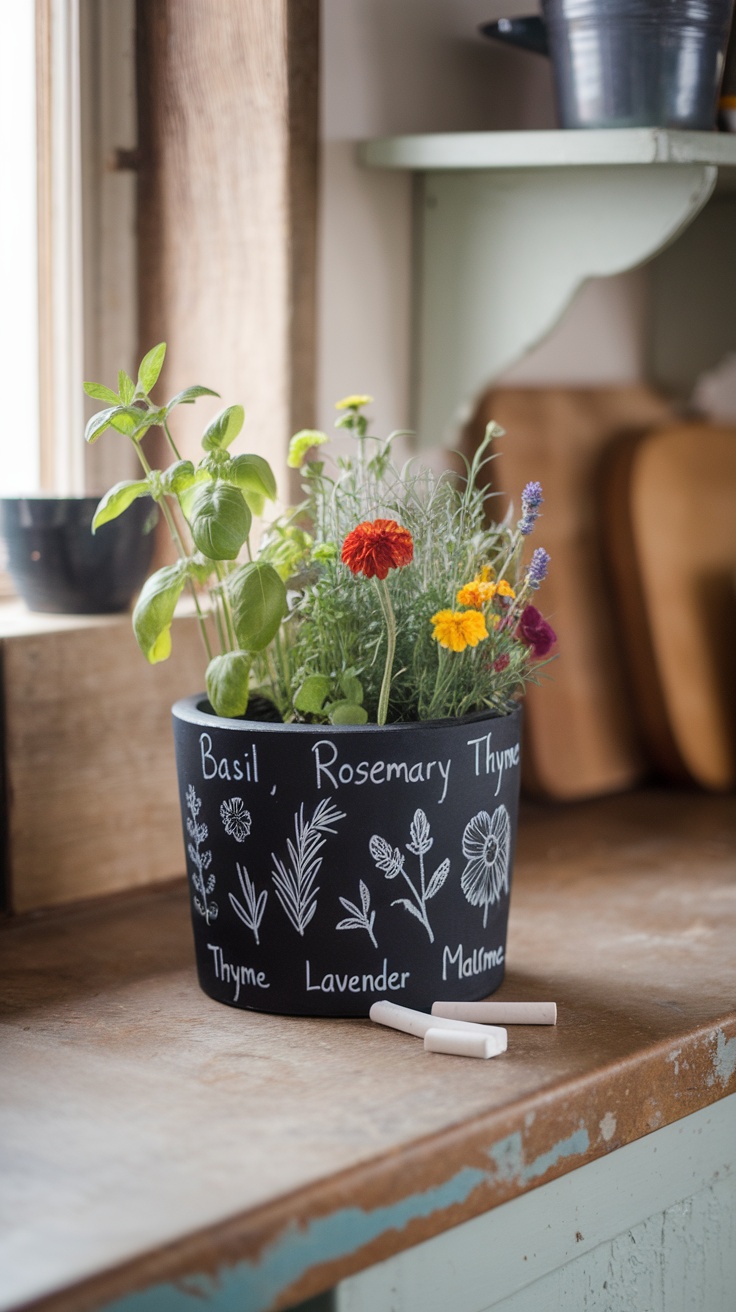 10 Creative Painted Plant Pot Ideas to Brighten Your Space