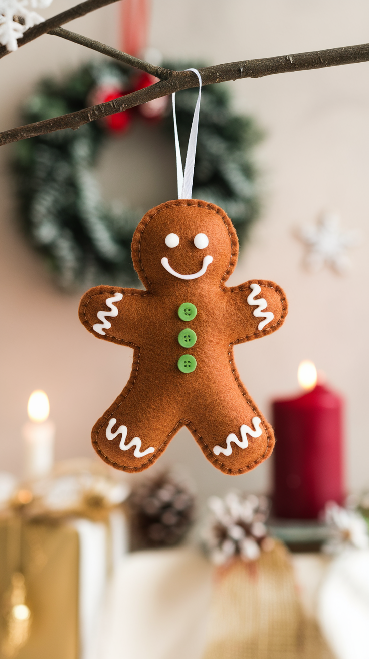 10 Adorable DIY Felt Ornaments That Even Beginners Can Make