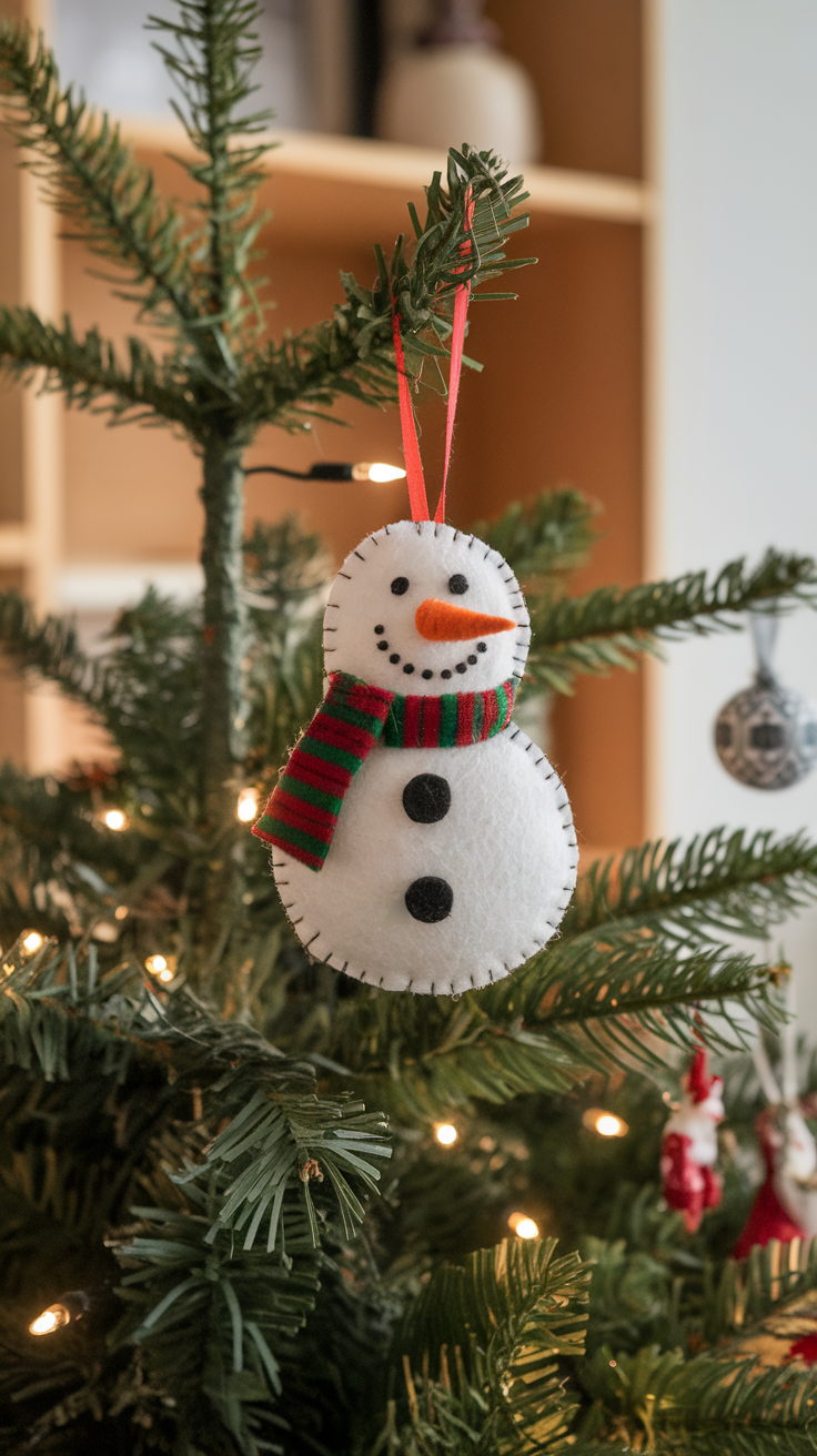 10 Adorable DIY Felt Ornaments That Even Beginners Can Make