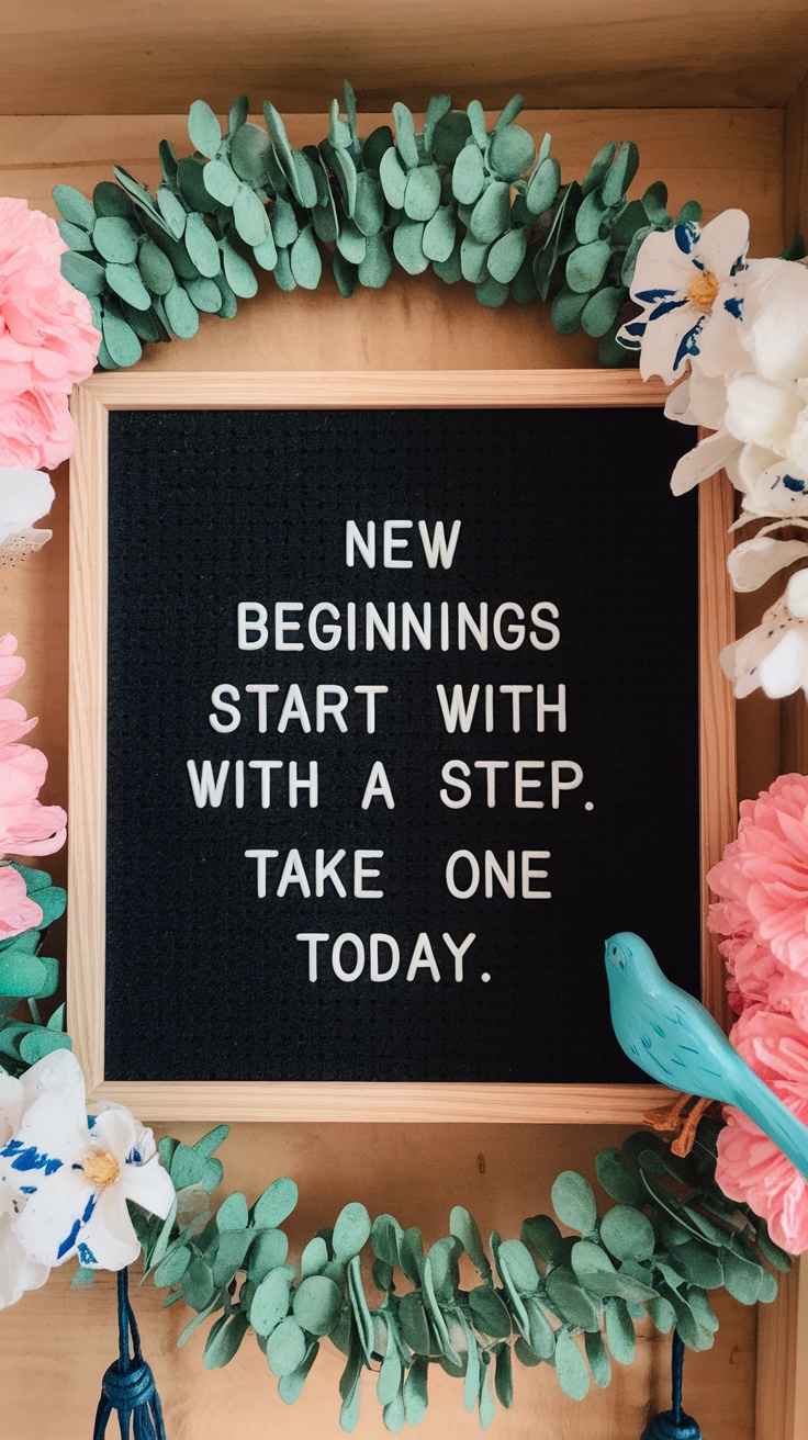 10 Inspiring Spring Letter Board Quotes to Brighten Your Season