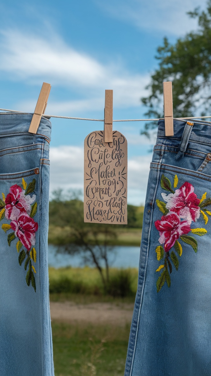 10 Inspiring Denim Embroidery Ideas You Need to Try