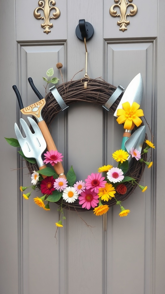 15 Beautiful Spring DIY Wreath Ideas to Adorn Your Front Door