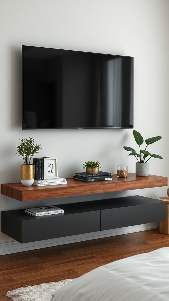 15 Creative Bedroom TV Wall Ideas for Stylish Entertainment Spaces ...