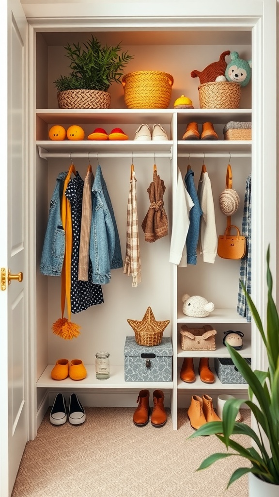21 Creative Kids Closet Organization Ideas for a Clutter-Free Space