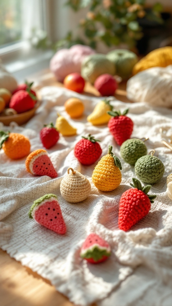 10 Adorable Easy Crochet Keychains to Make