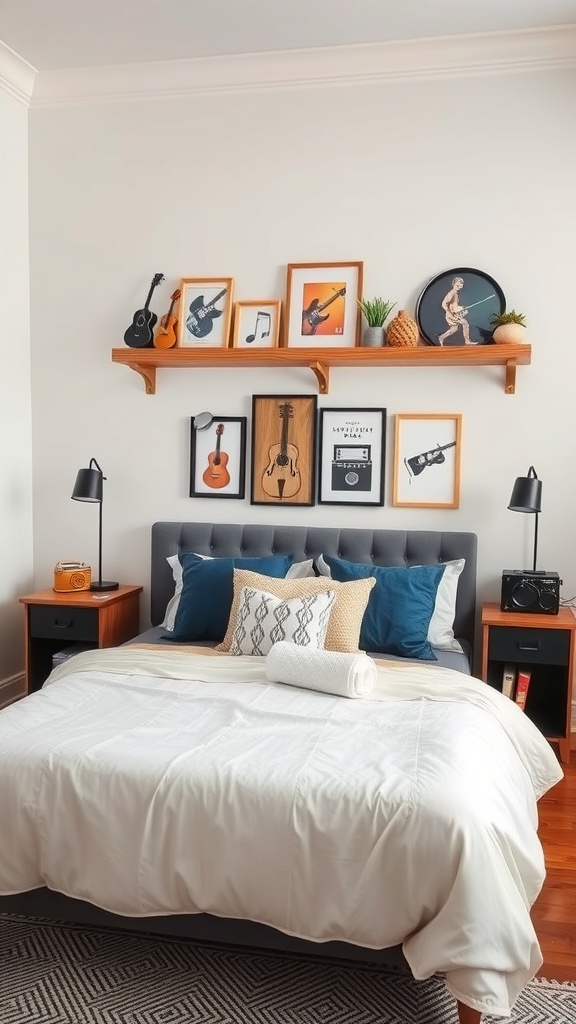 15 Creative Bedroom Ideas for Music Lovers - Tool Trip