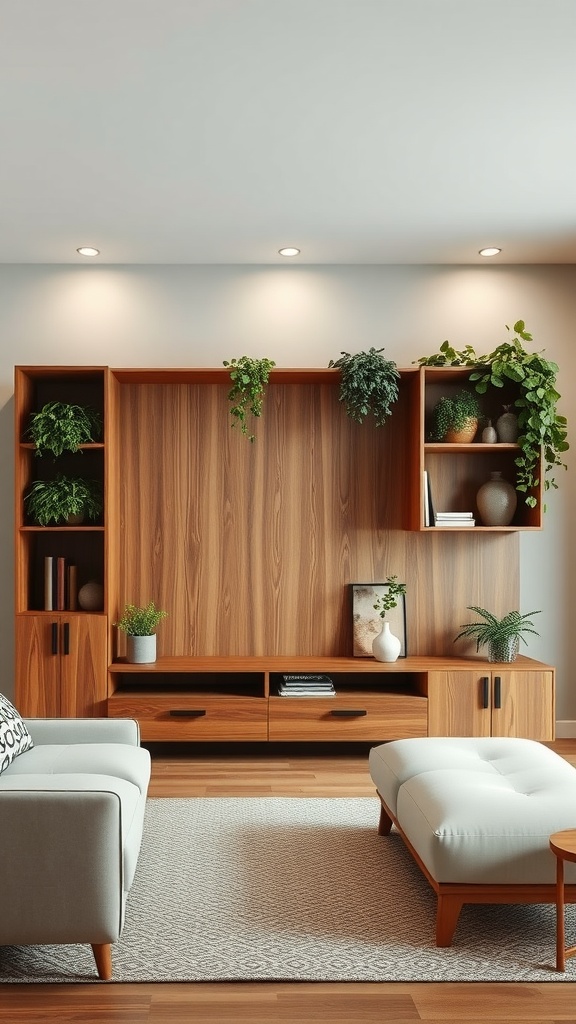 20 Stylish Wall Unit Ideas for Your Living Room - Tool Trip