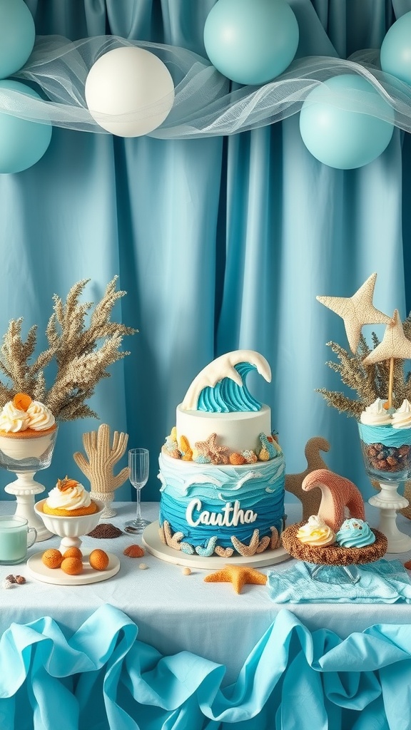 21 Creative Ideas for a Coastal Baby Shower Theme