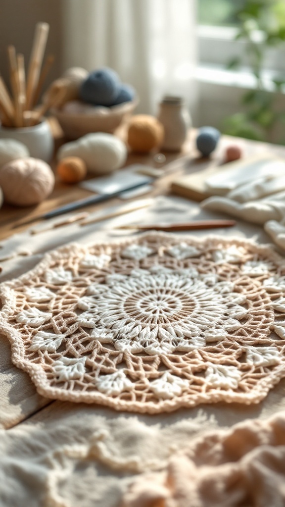 10 Beautiful Crochet Doily Diagrams to Inspire Your Next Project