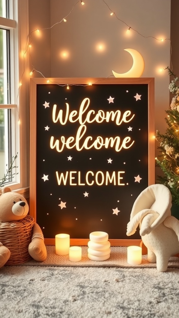 20 Adorable Baby Shower Welcome Sign Ideas to Inspire Your Celebration