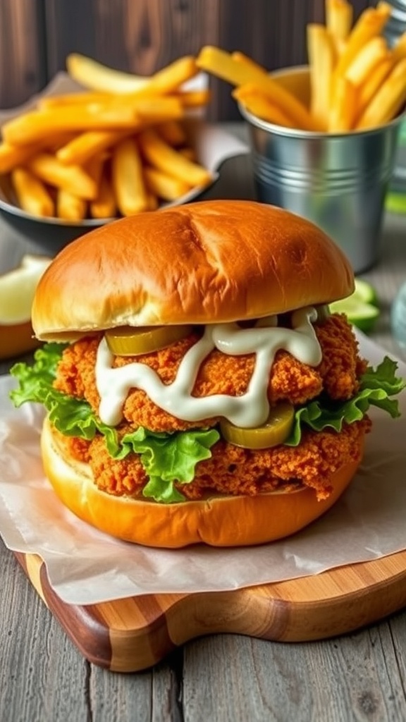 Homemade A&W Style Chubby Chicken Sandwich Recipe - Fakeaway Recipes