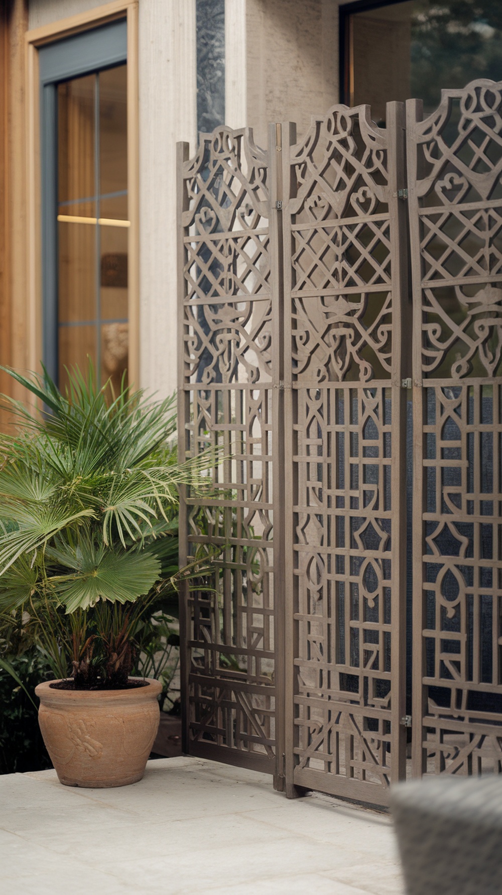 15 Creative Outdoor Privacy Screen Ideas – Nest And Blooms