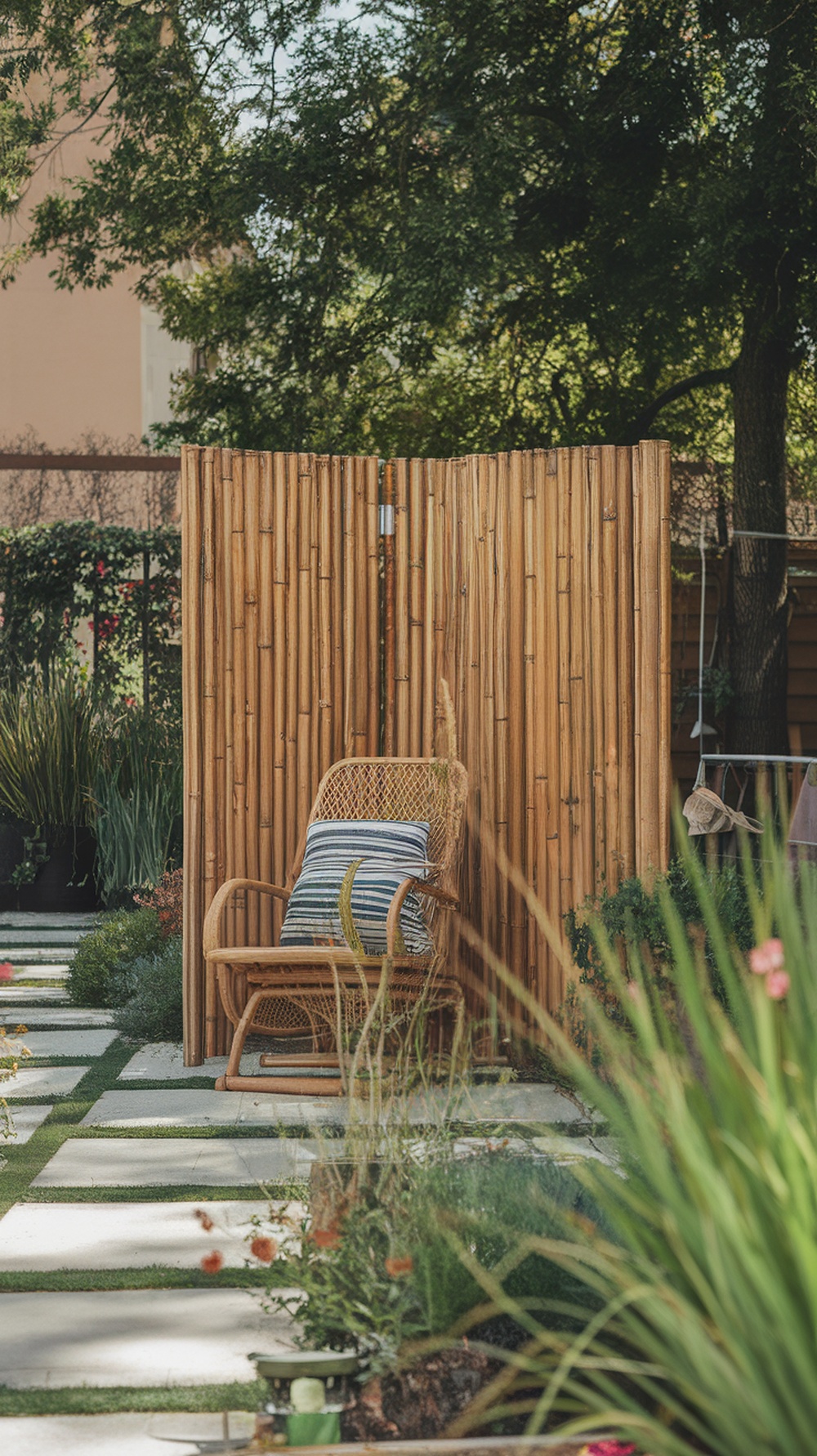 15 Creative Outdoor Privacy Screen Ideas – Nest And Blooms