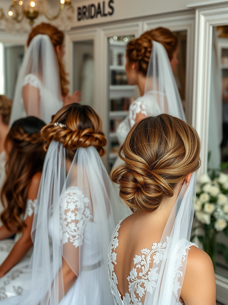 8 Stunning Ways to Style a Bridal Veil with Loose Hair, Updos, and Braids - lovesaidyes.com