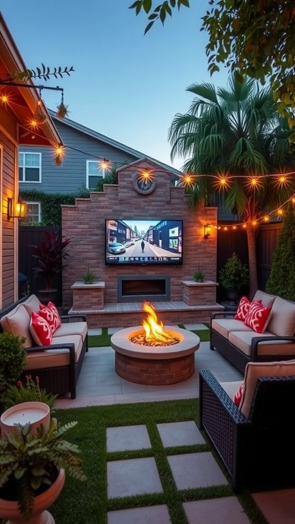 30 Backyard TV Ideas to Turn Your Patio into an Outdoor Entertainment ...