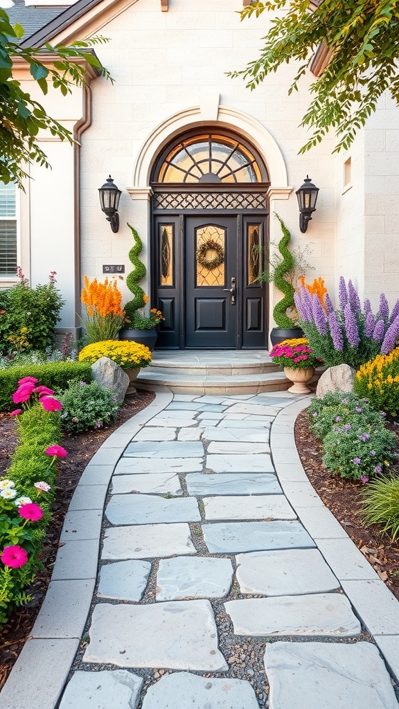 Luxury Front Entry Landscaping Ideas: Stunning Curb Appeal