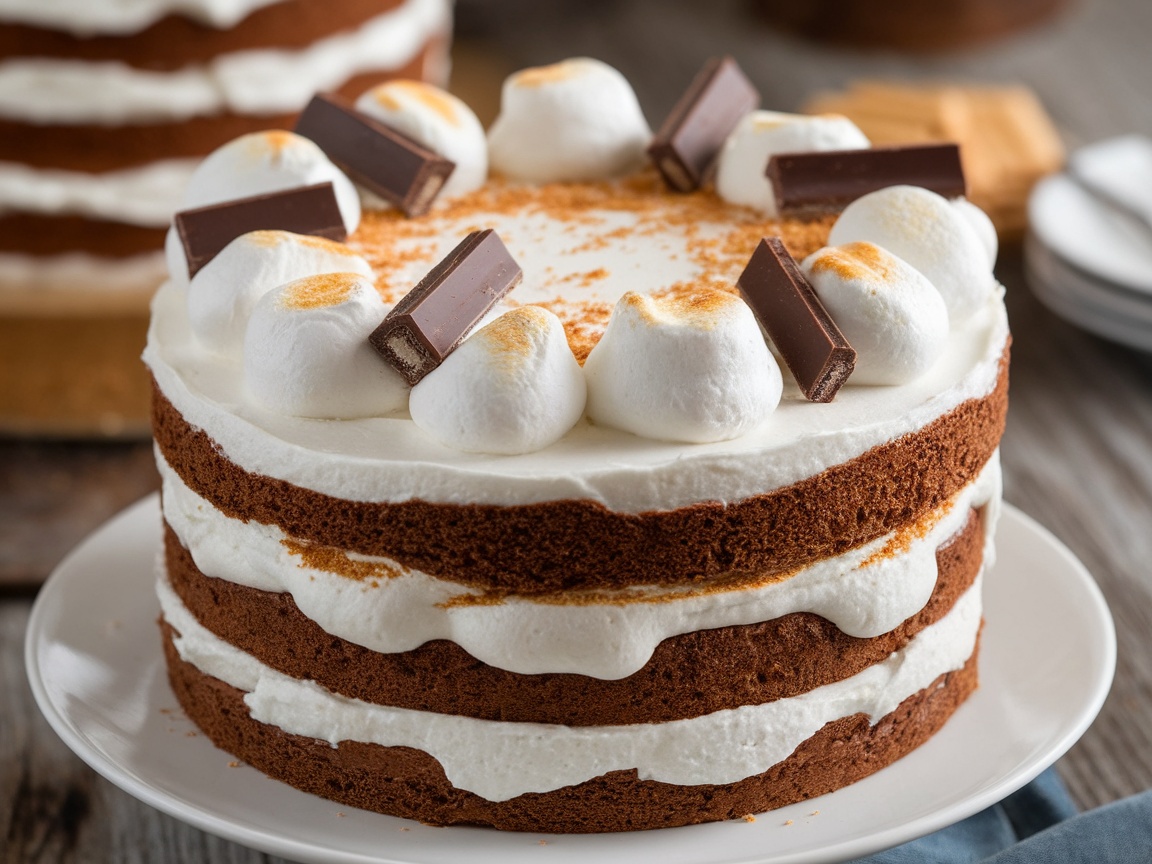 S'mores Cake Recipe