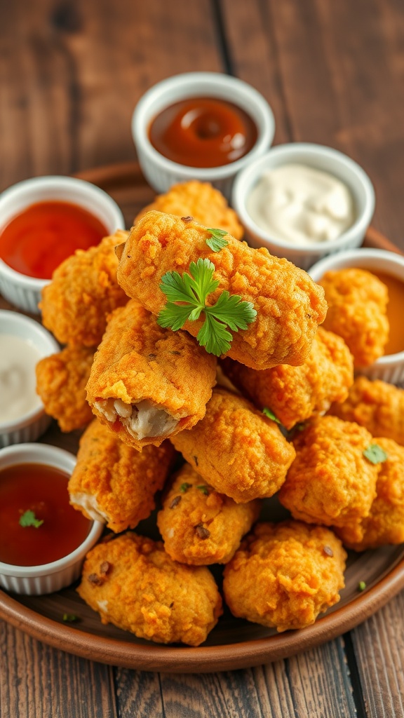 Crispy and Juicy Fried Chicken Bites Recipe - THE SWEET SAVORY