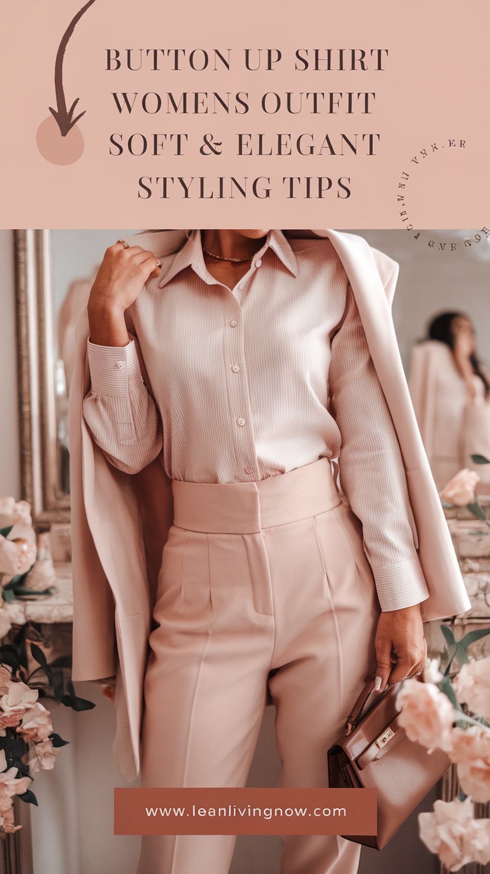 What To Wear Button Up Shirts Womens | Lean Living Now