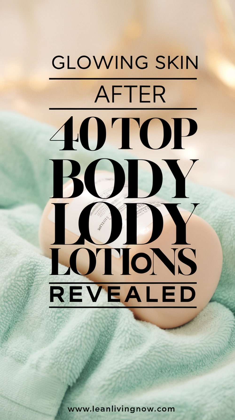The Ultimate Guide to the Best Body Lotion for Aging Skin | Lean Living Now